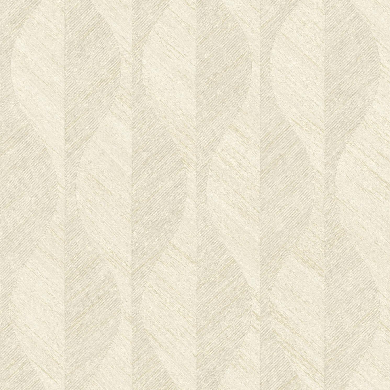 Leaf Pattern BRR2507 - Beige – Wallpaper Store Miami
